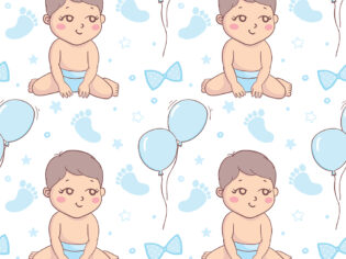The Cutest Baby Boy Scrapbook Paper | Free Printable - Tulamama