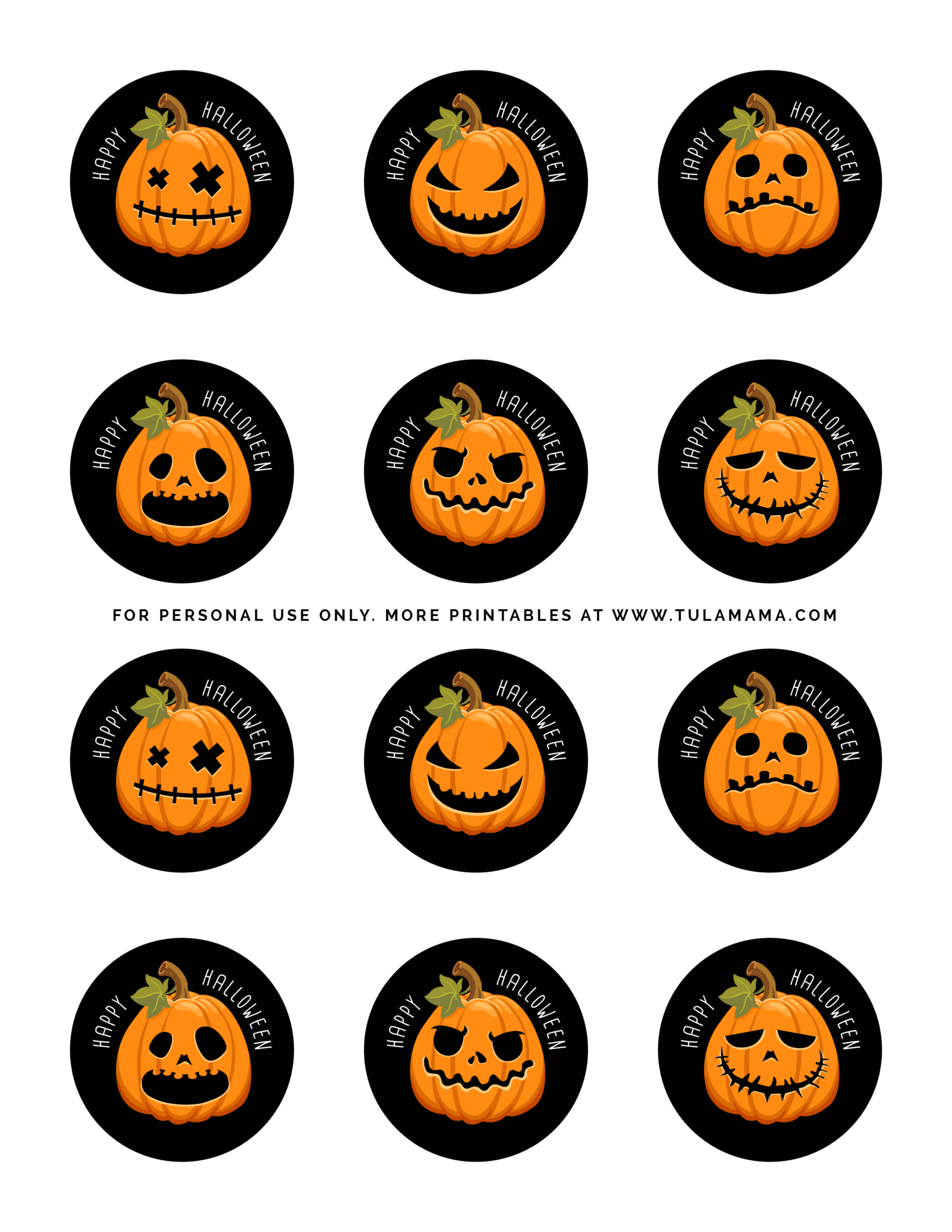 The Cutest Halloween Gift Tags | Free Printable - Tulamama