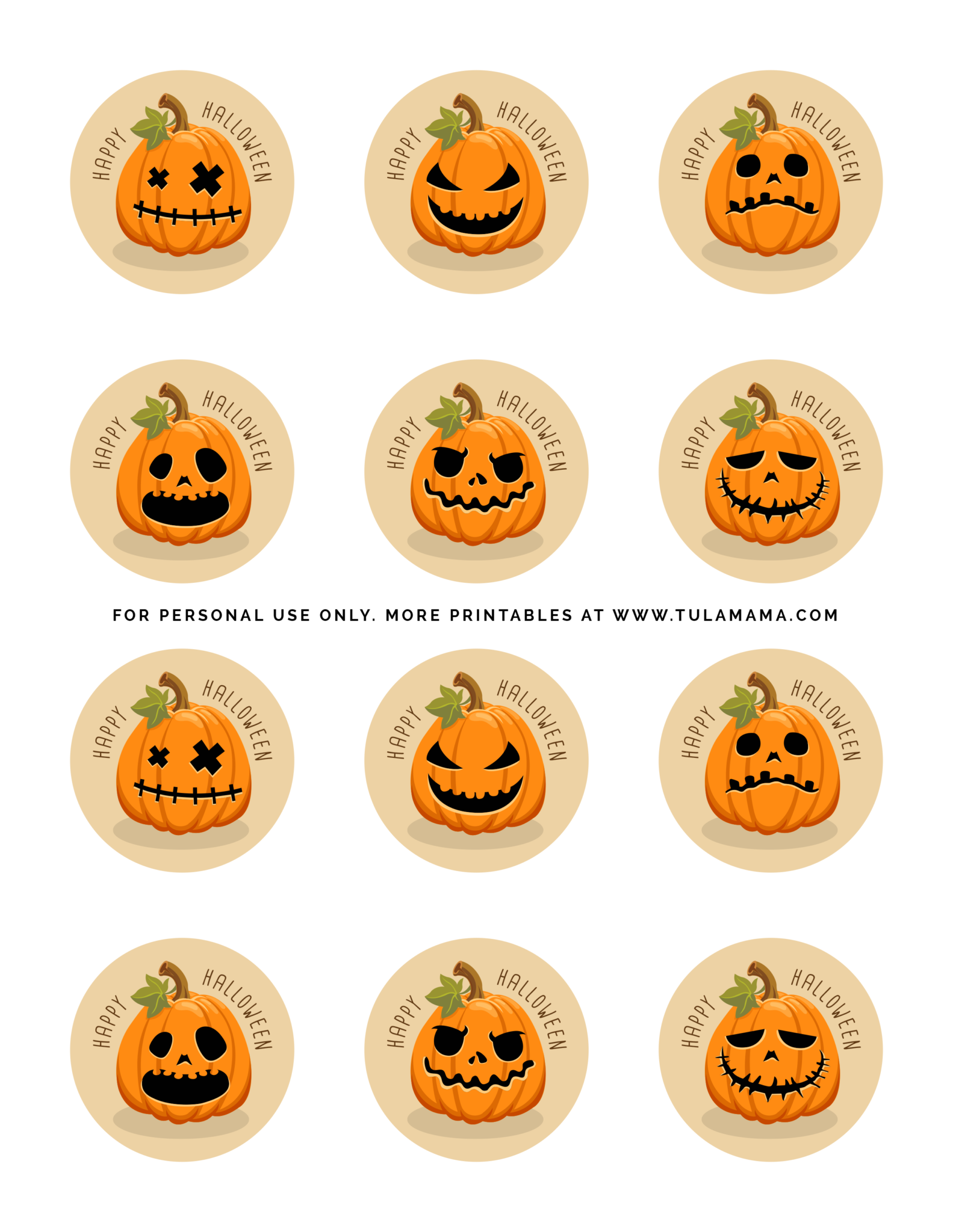 The Cutest Halloween Gift Tags | Free Printable - Tulamama
