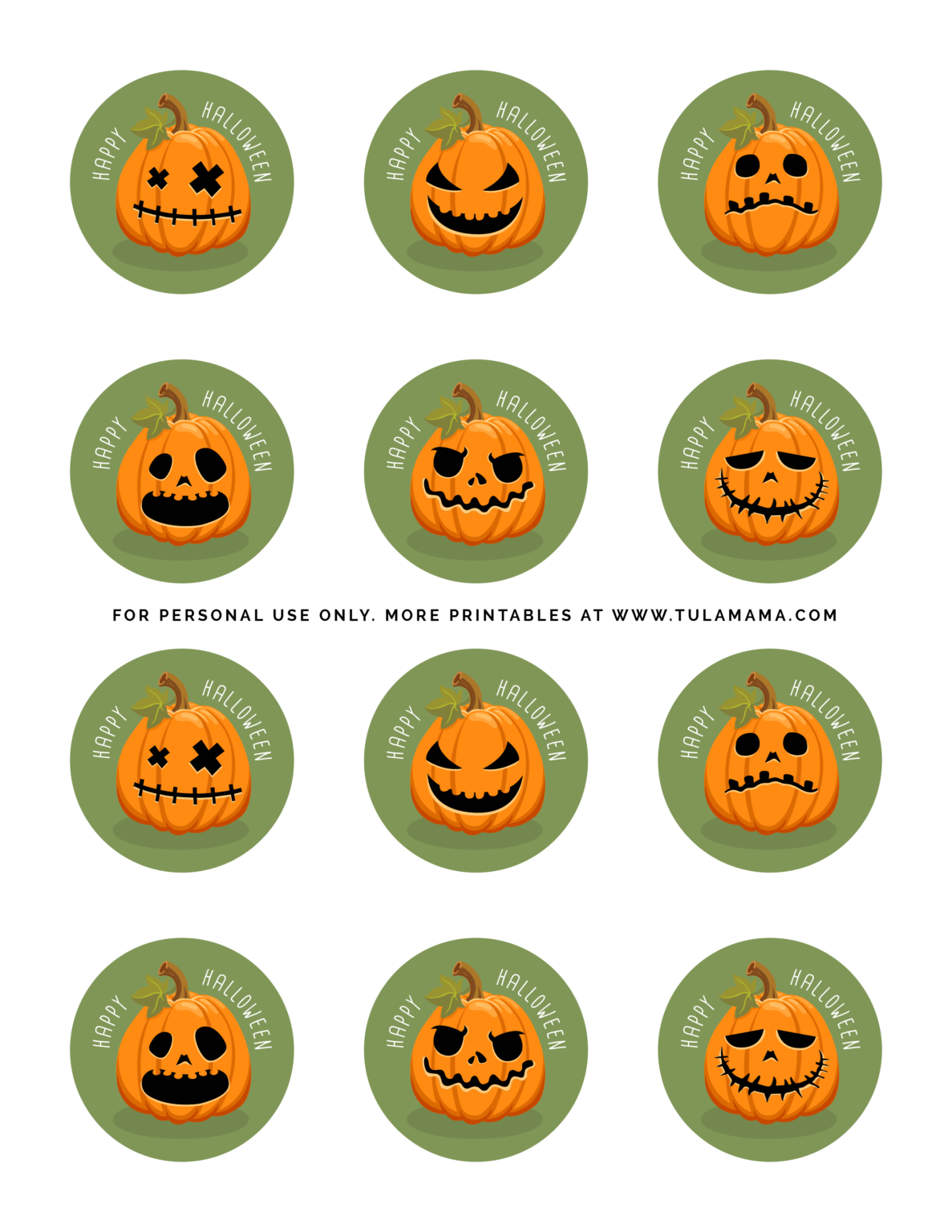 The Cutest Halloween Gift Tags | Free Printable - Tulamama