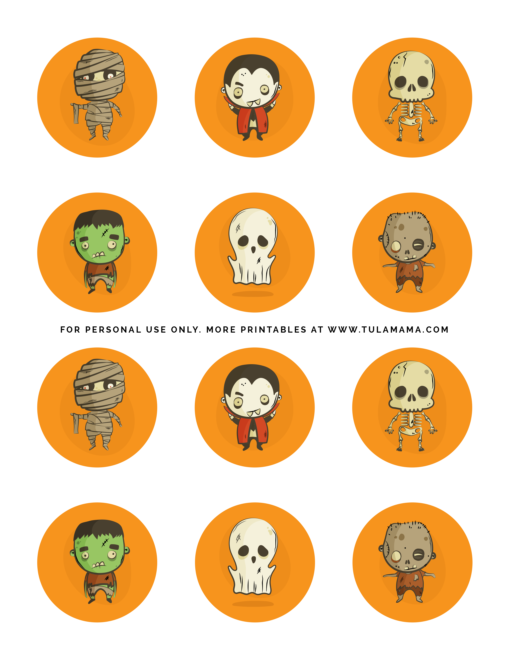 The Cutest Halloween Gift Tags | Free Printable - Tulamama