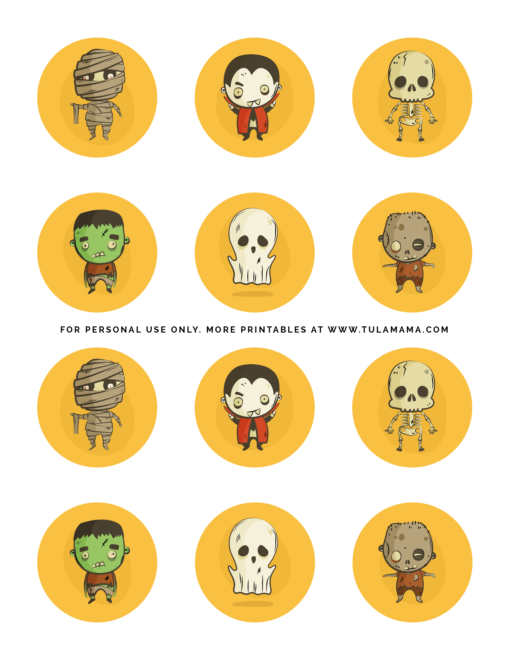 The Cutest Halloween Gift Tags | Free Printable - Tulamama