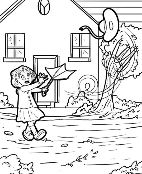 Free & Easy To Print Weather Coloring Pages - Tulamama