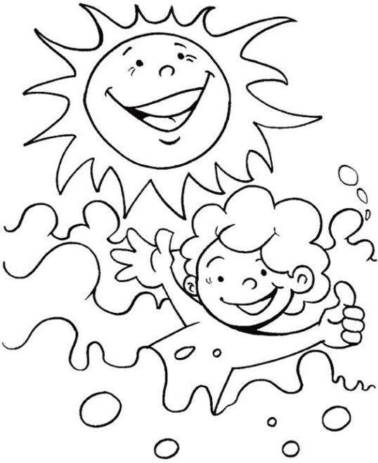 Free & Easy To Print Weather Coloring Pages - Tulamama