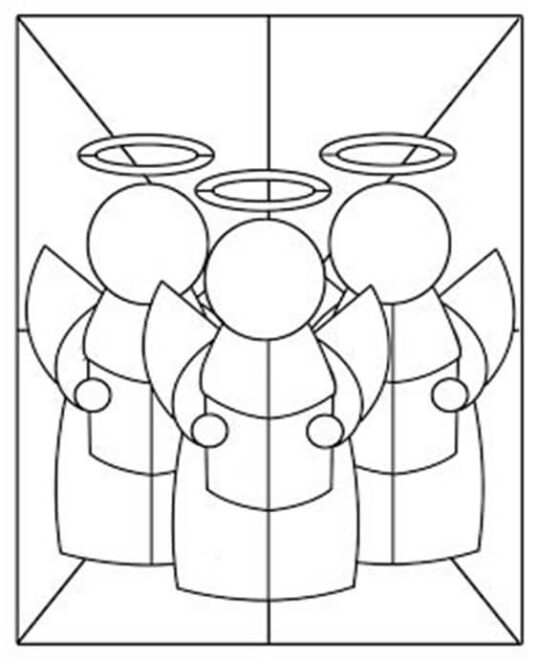 Free & Easy To Print Angel Coloring Pages - Tulamama