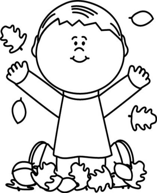Free & Easy To Print Fall Coloring Pages - Tulamama