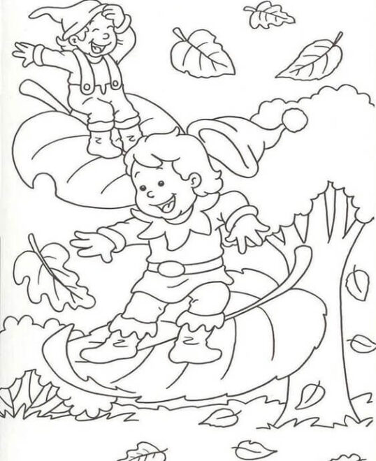 Free & Easy To Print Fall Coloring Pages - Tulamama