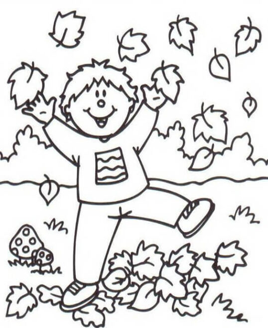 Free & Easy To Print Fall Coloring Pages - Tulamama