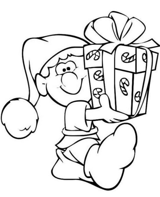 Free & Easy To Print Christmas Presents Coloring Pages - Tulamama