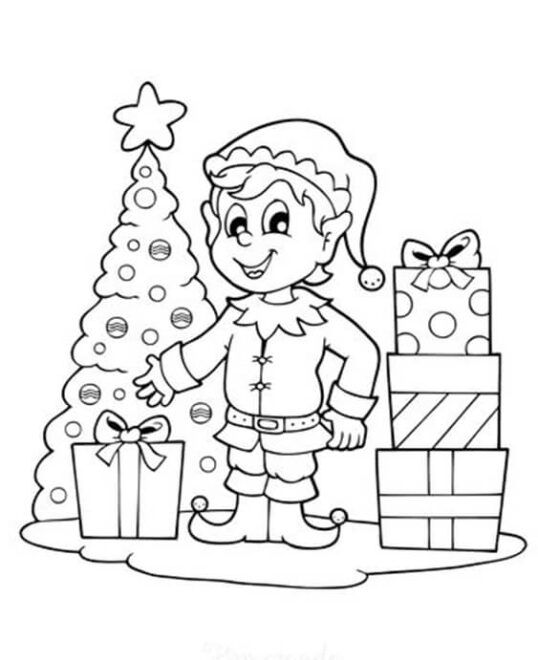 Free & Easy To Print Christmas Presents Coloring Pages - Tulamama