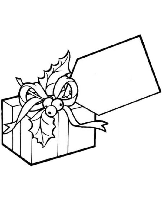 Free & Easy To Print Christmas Presents Coloring Pages - Tulamama