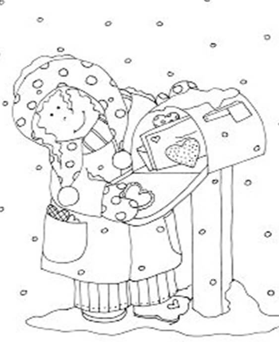 Free & Easy To Print Snow Coloring Pages - Tulamama