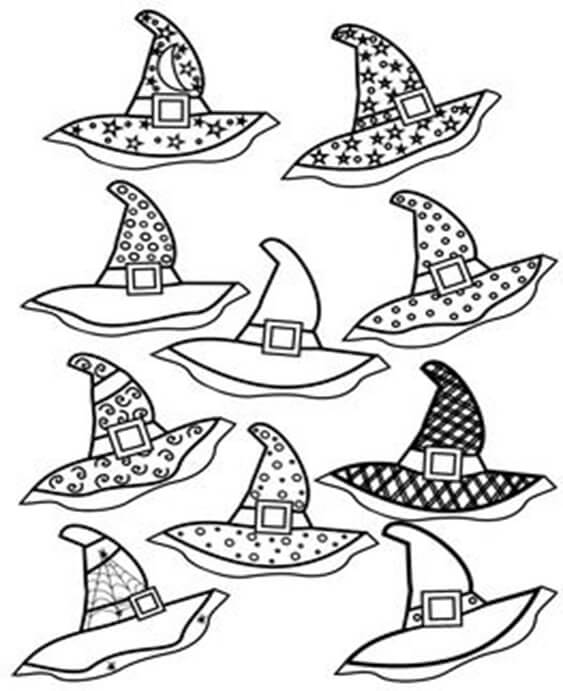 Free & Easy To Print Witch Coloring Pages - Tulamama