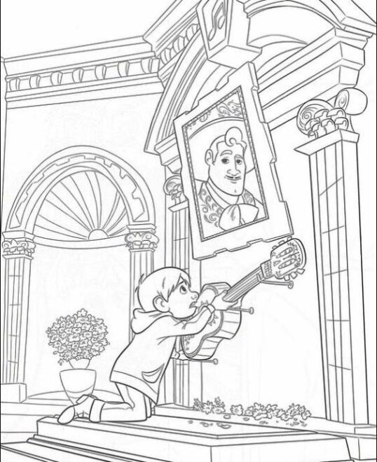 Free & Easy To Print Coco Coloring Pages - Tulamama