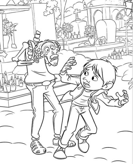 Free & Easy To Print Coco Coloring Pages - Tulamama