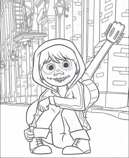Free & Easy To Print Coco Coloring Pages - Tulamama