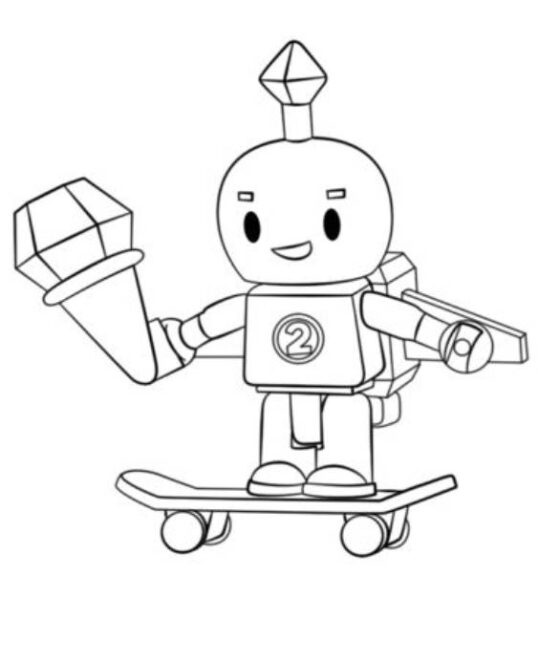 Free & Easy To Print Roblox Coloring Pages - Tulamama