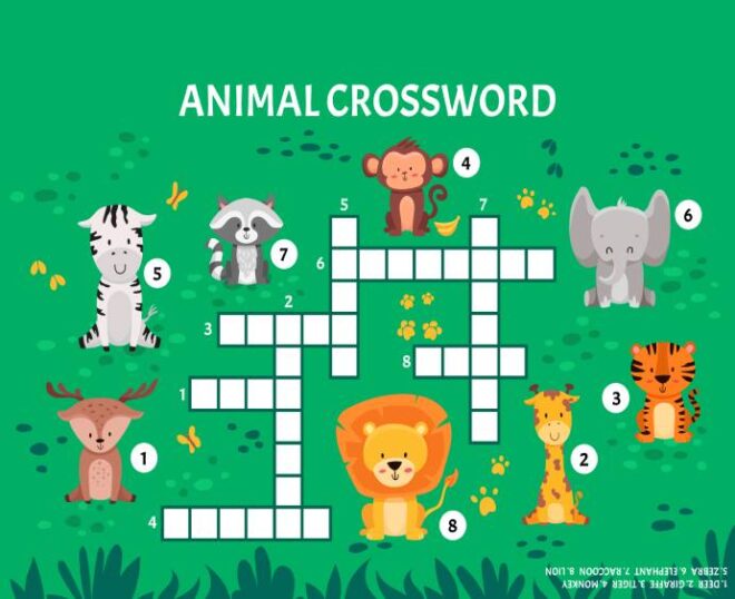 Free and Easy To Print Crossword Puzzles for Kids - Tulamama