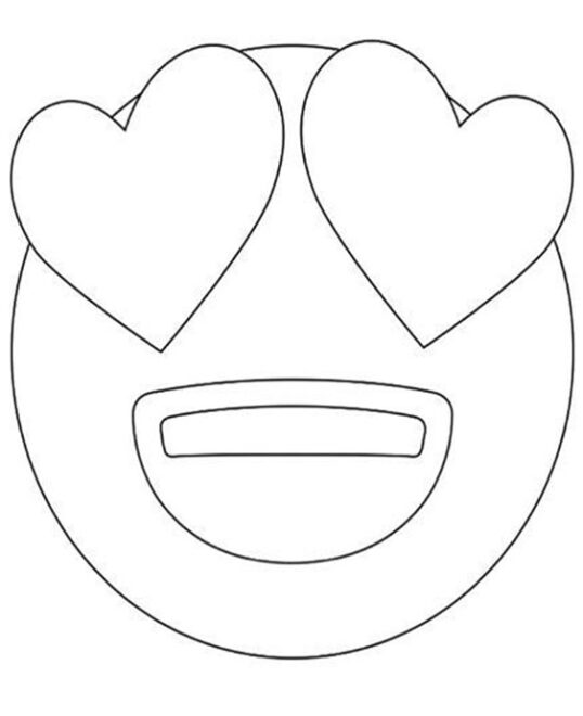 Free & Easy To Print Emoji Coloring Pages - Tulamama
