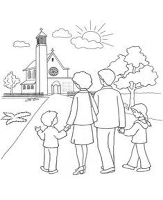 Free & Easy To Print Family Coloring Pages - Tulamama