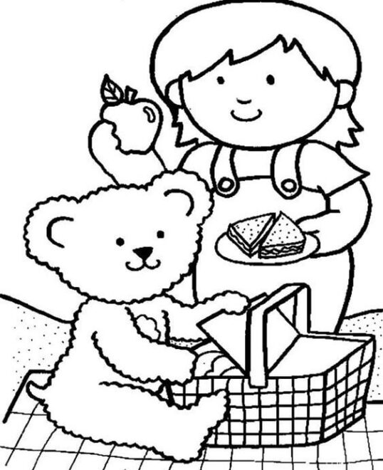 Free & Easy To Print Teddy Bear Coloring Pages - Tulamama