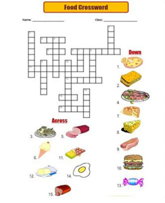 Free and Easy To Print Crossword Puzzles for Kids - Tulamama