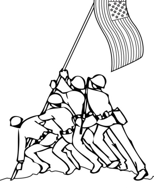 Free & Easy To Print Memorial Day Coloring Pages - Tulamama