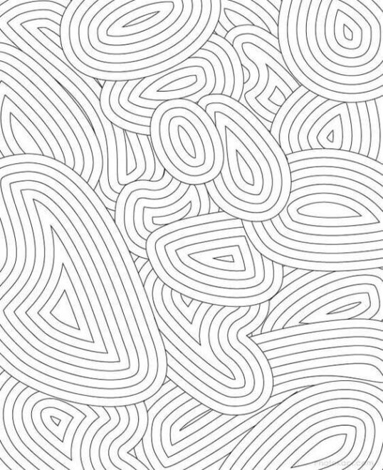 Free & Easy To Print Pattern Coloring Pages - Tulamama