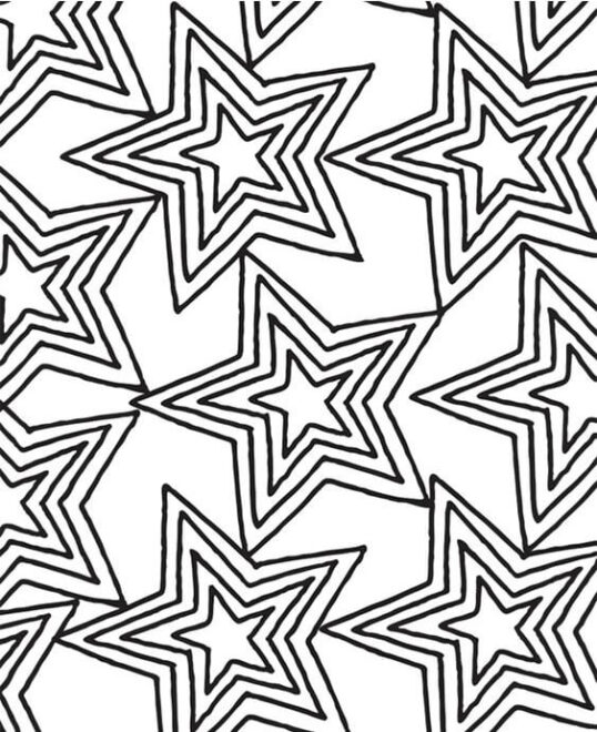 Free & Easy To Print Pattern Coloring Pages - Tulamama