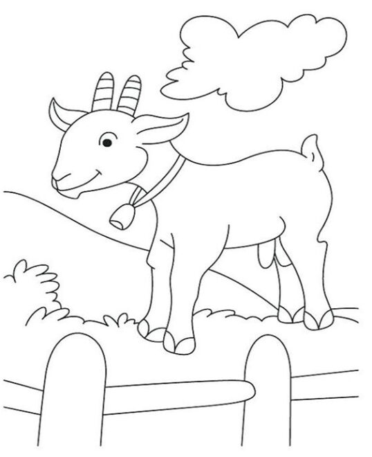 Free & Easy To Print Farm Animal Coloring Pages - Tulamama