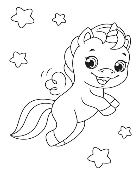 Free & Easy To Print Cute Coloring Pages - Tulamama