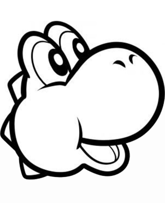 Free & Easy To Print Yoshi Coloring Pages - Tulamama