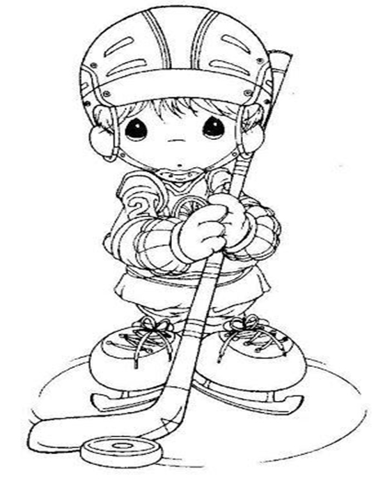 Free & Easy To Print Sports Coloring Pages - Tulamama