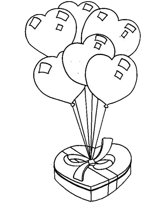 Free & Easy To Print Balloon Coloring Pages - Tulamama
