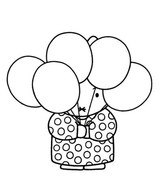 Free & Easy To Print Balloon Coloring Pages - Tulamama