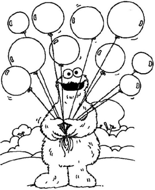 Free & Easy To Print Balloon Coloring Pages - Tulamama