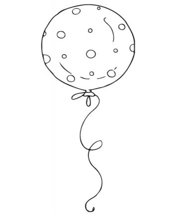 Free & Easy To Print Balloon Coloring Pages - Tulamama