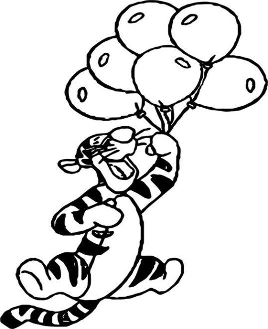 Free & Easy To Print Balloon Coloring Pages - Tulamama