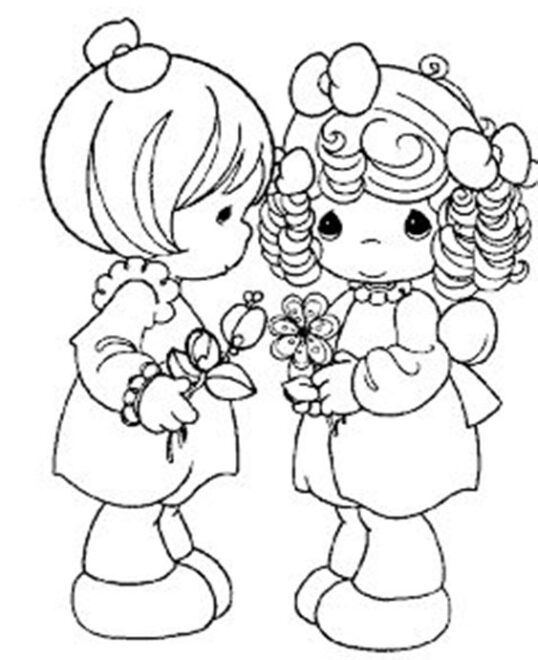 Free & Easy To Print Best Friend Coloring Pages - Tulamama