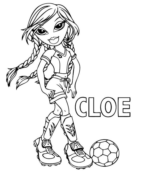 Free & Easy To Print Bratz Coloring Pages - Tulamama