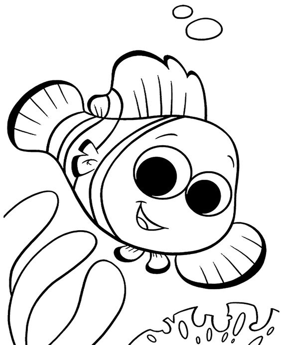 Free & Easy To Print Finding Nemo Coloring Pages - Tulamama