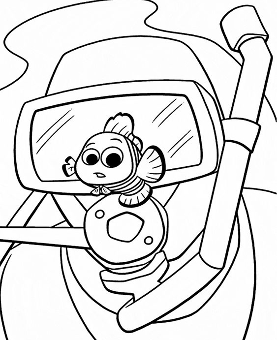 Free & Easy To Print Finding Nemo Coloring Pages - Tulamama