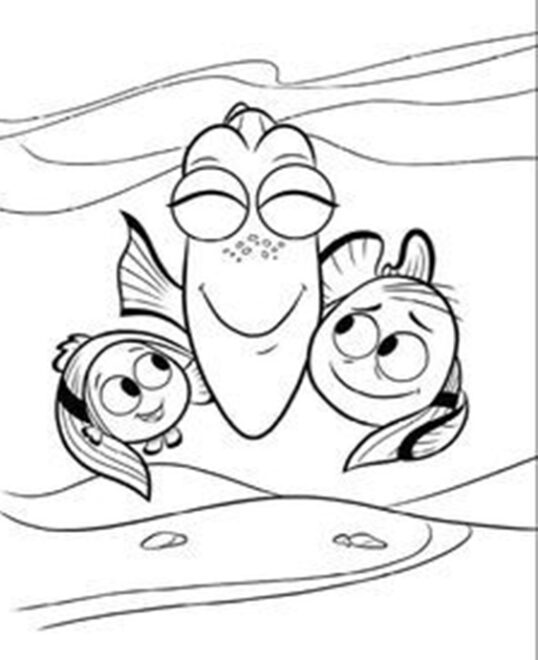 Free & Easy To Print Finding Nemo Coloring Pages - Tulamama
