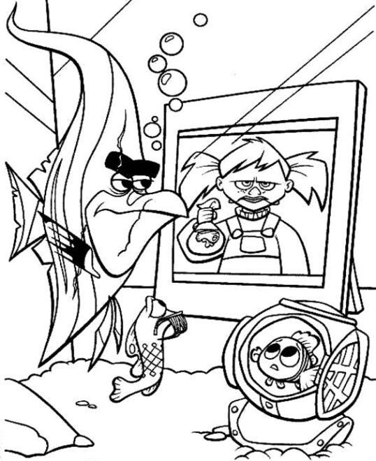 Free & Easy To Print Finding Nemo Coloring Pages - Tulamama