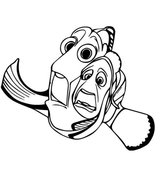 Free & Easy To Print Finding Nemo Coloring Pages - Tulamama