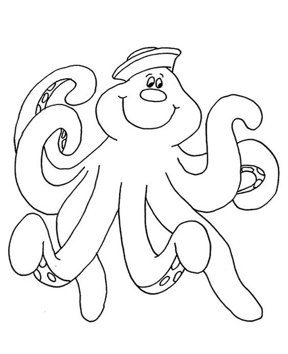 Free & Easy To Print Octopus Coloring Pages - Tulamama