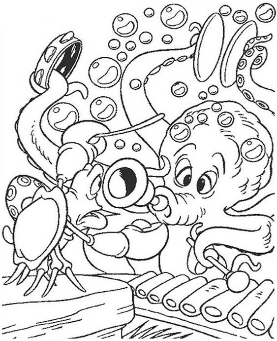 Free & Easy To Print Octopus Coloring Pages - Tulamama