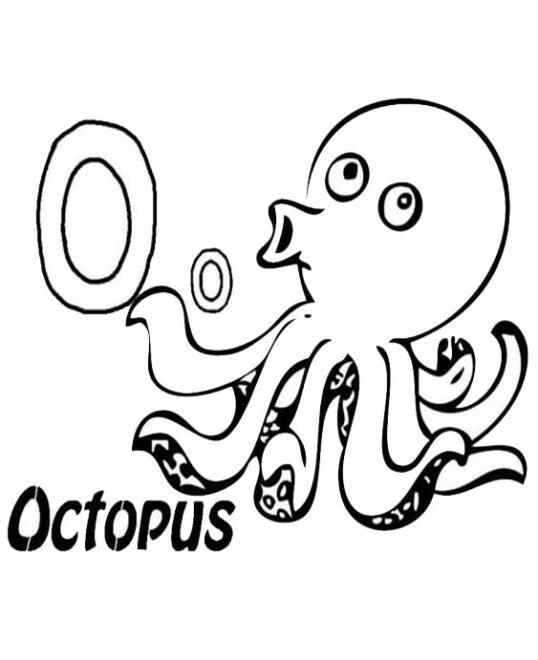 Free & Easy To Print Octopus Coloring Pages - Tulamama