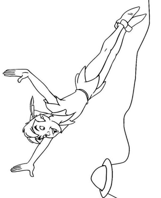 Free & Easy To Print Peter Pan Coloring Pages - Tulamama