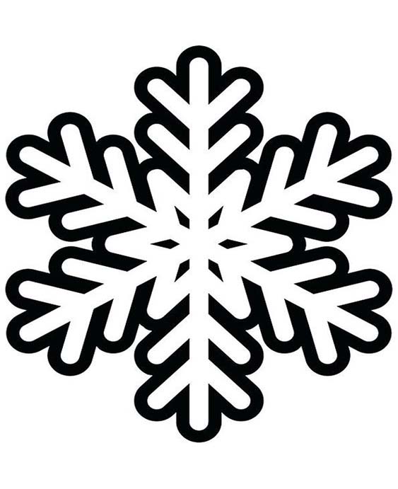 Free & Easy To Print Snowflake Coloring Pages - Tulamama